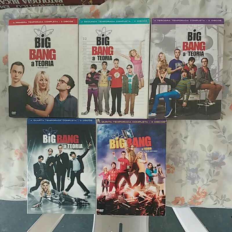 Dvd Big Bang A Teoria As 5 Primeiras Temporadas | Shopee Brasil