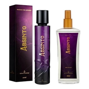Perfume Absinto Feminino100ml + Body Splash Absinto 300ml | Shopee Brasil