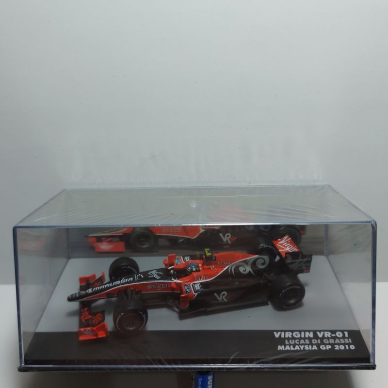 Virgin VR-01 Lucas di Grassi 2010 Ed 30 Lendas Brasileiras Miniatura 1/ ...