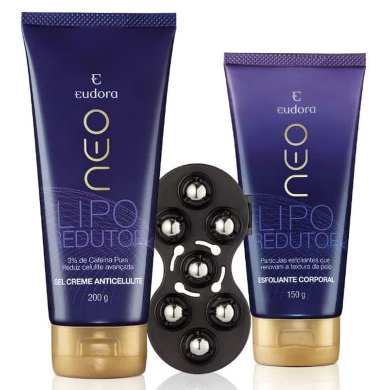 Kit Neo Lipo Redutor Anticelulite + Massageador | Shopee Brasil