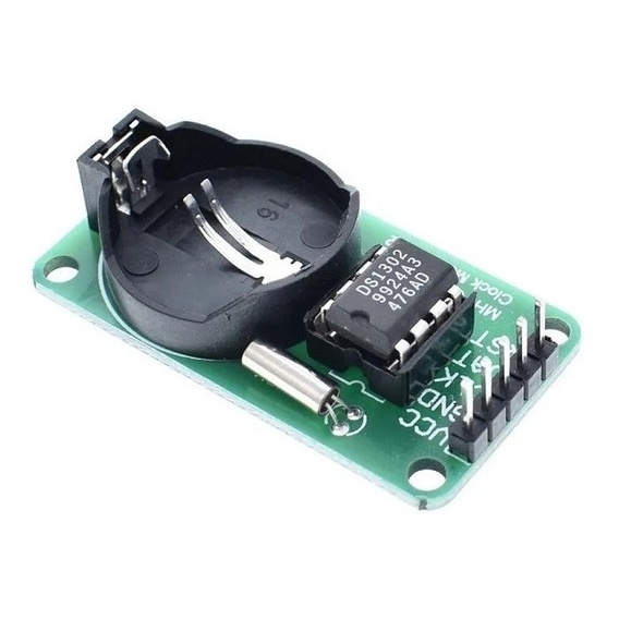 Módulo DS1302 RTC - Módulo RTC (Real Time Clock) - Hora Dia da semana ...