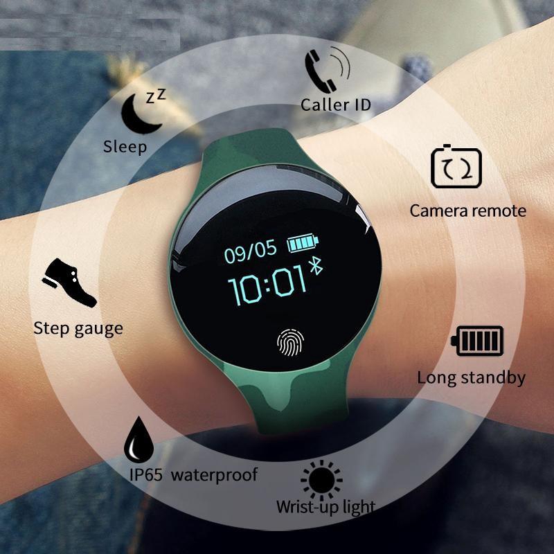 Smartwatch relógio digital sanda de marca relógio inteligente | Shopee ...