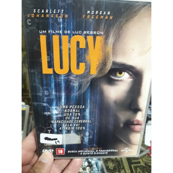 DVD LUCY original Scarlett johansson | Shopee Brasil