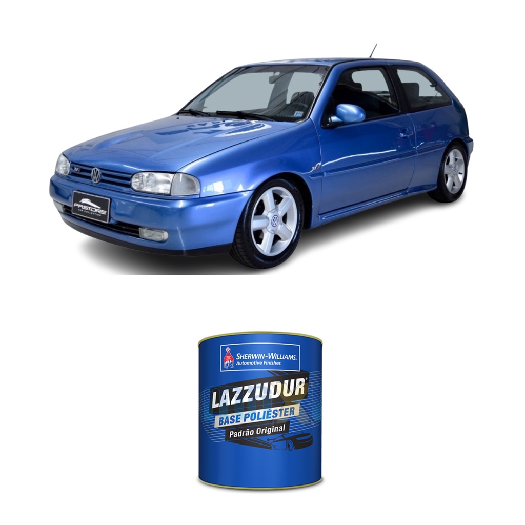 Tinta Automotiva Azul Unique Met - L4016/111 Vw 900ml - Faz a Boa!