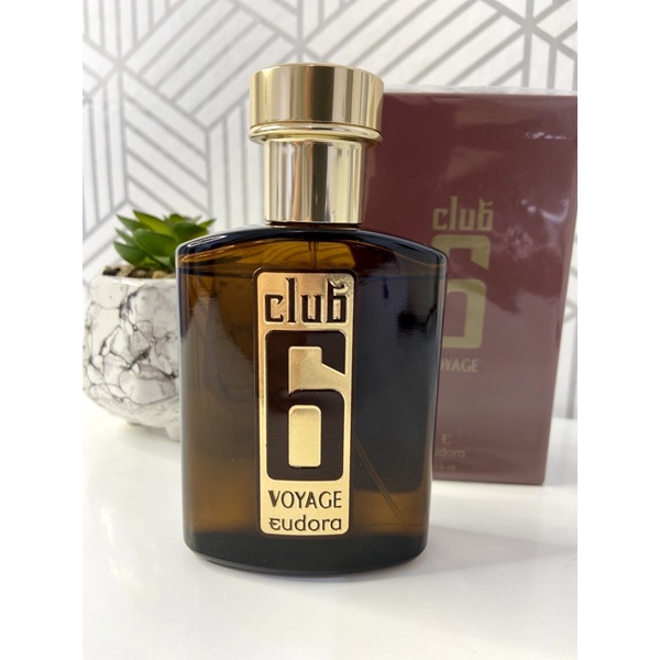 Colônia Desodorante Club 6 Voyage 95ml | Shopee Brasil