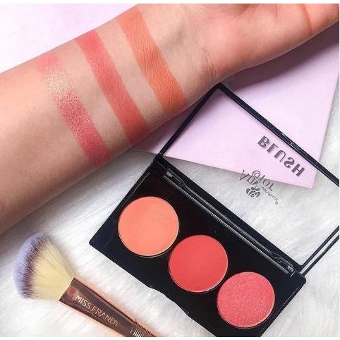Paleta de Blush 3 cores - Any Colors | Shopee Brasil