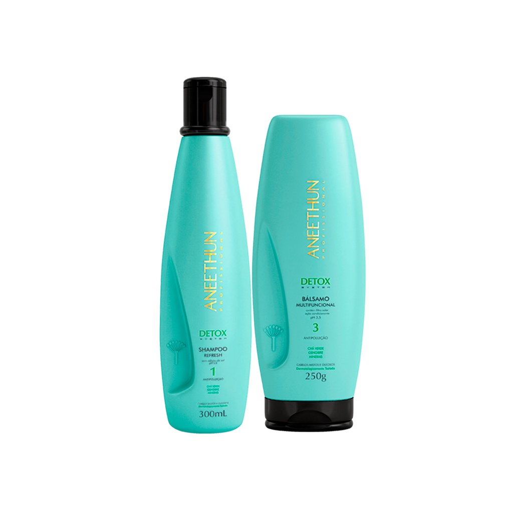 Kit Detox System Capilar Aneethun Shampoo E Bálsamo - ENVIO IMEDIATO ...