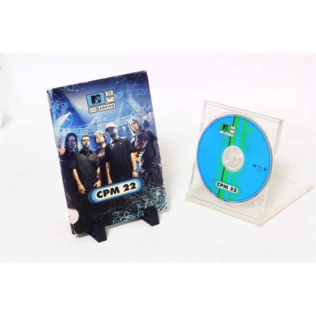 DVD CPM 22 - MTV Ao Vivo | Shopee Brasil