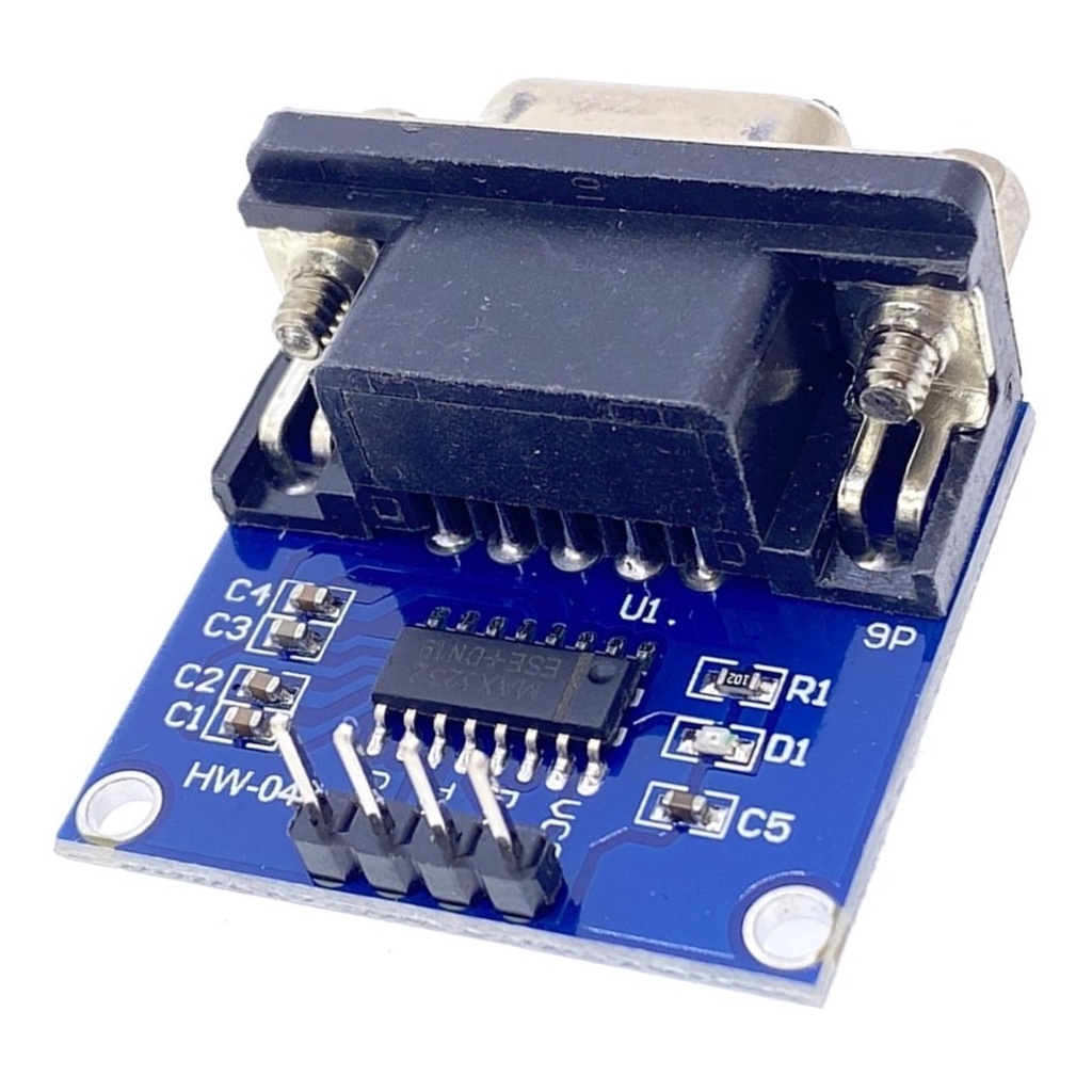 Módulo Conversor Rs232 Para Ttl Max3232 Serial Com Db9 Fêmea Arduino Maker Shopee Brasil 4868