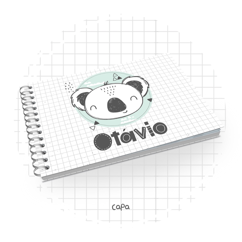Livro do Bebê - Coala Escandinavo | Shopee Brasil