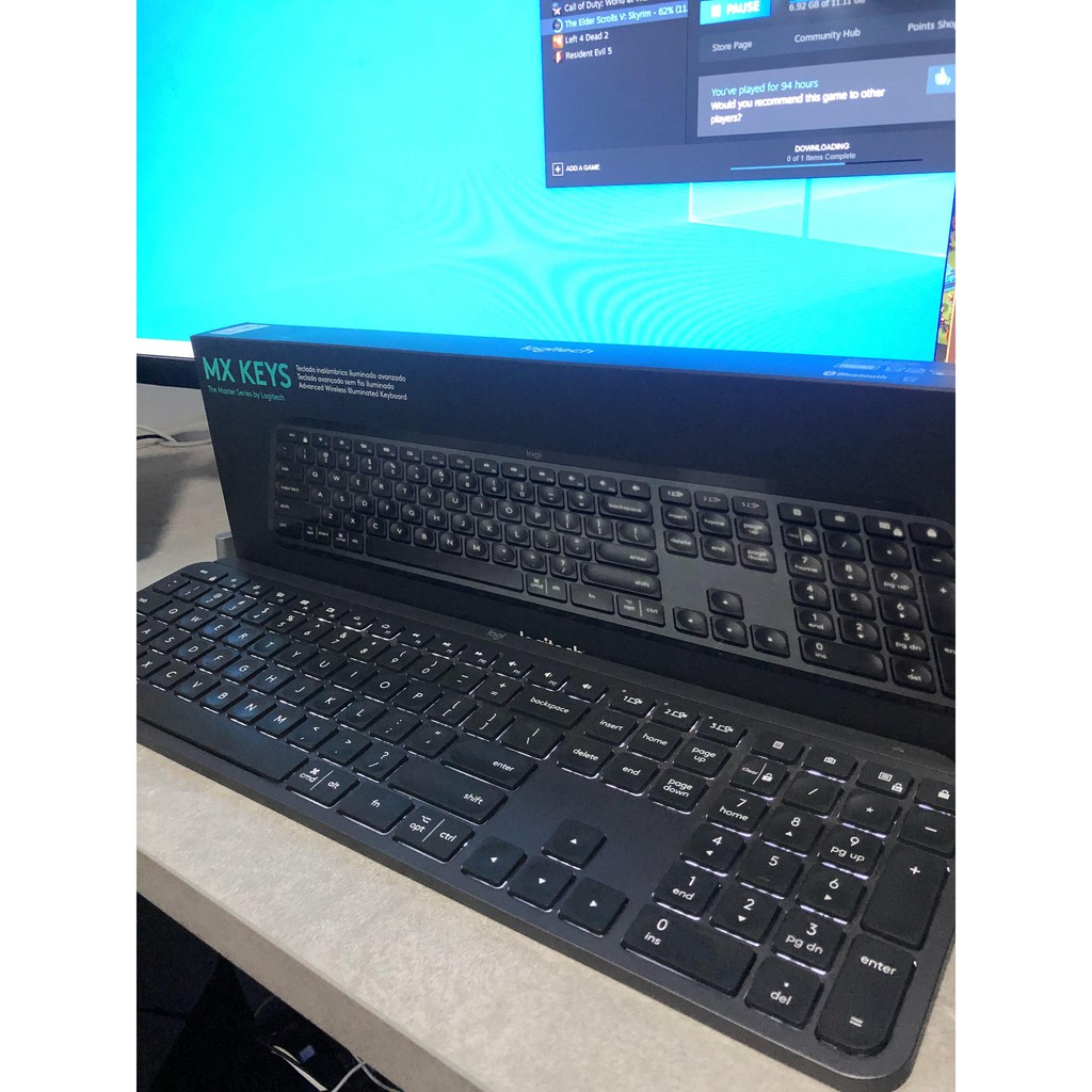 Teclado Logitech Mx Master US | Shopee Brasil