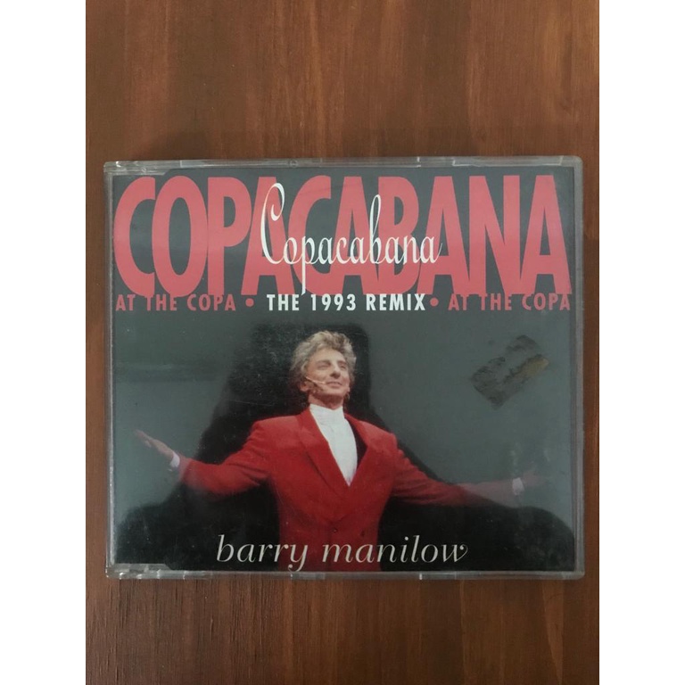 CD Single Barry Manilow - Copacabana At The Copa | Shopee Brasil