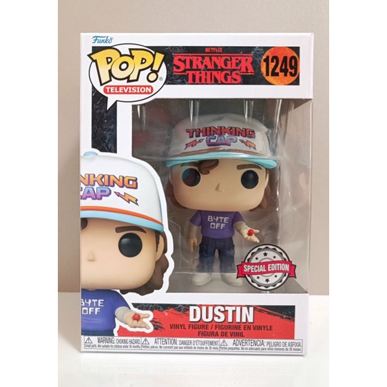 Funko Pop Stranger Things Dustin 1249 | Shopee Brasil