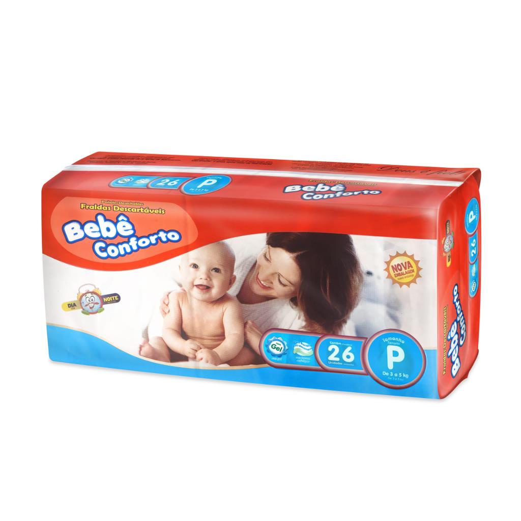 Fralda Infantil Bebê Conforto Intermediária | Shopee Brasil