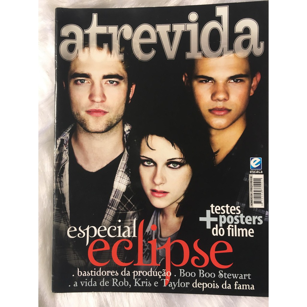 Revista Atrevida Especial Eclipse Crepúsculo twilight | Shopee Brasil