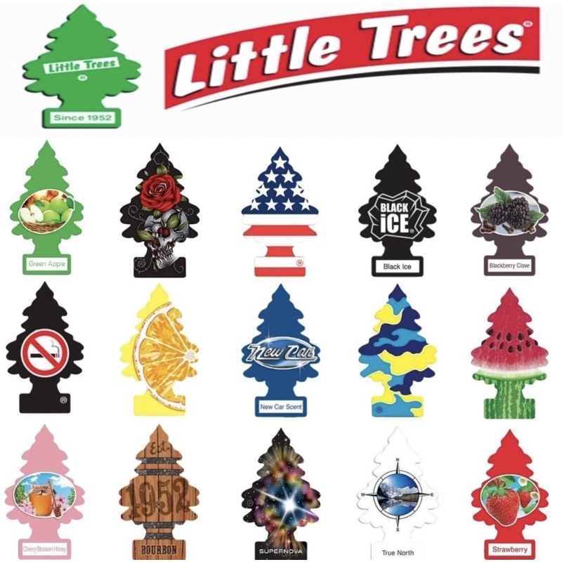 Aromatizantes Little Trees | Shopee Brasil