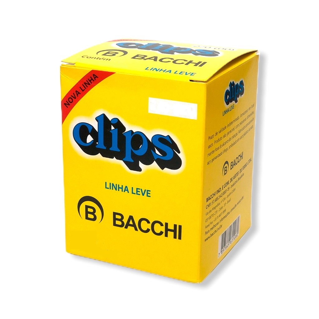 Clipes Clips Aço Galvanizado N° 3/0 - 450 Unidades | Shopee Brasil