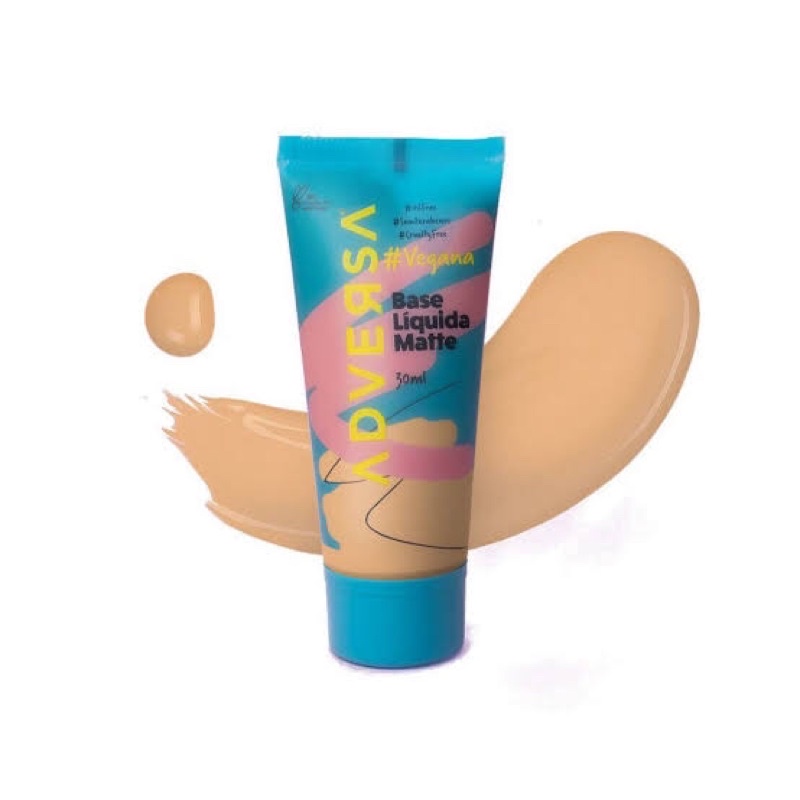 Base Líquida Vegana Matte – Adversa cor 350 | Shopee Brasil