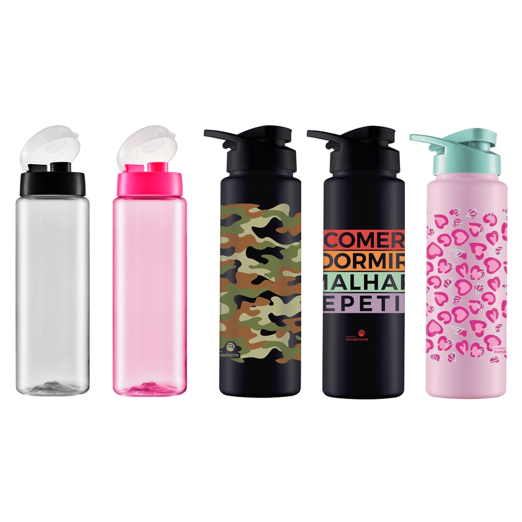 Garrafa Squeeze Sport De Plástico 750ml | Shopee Brasil