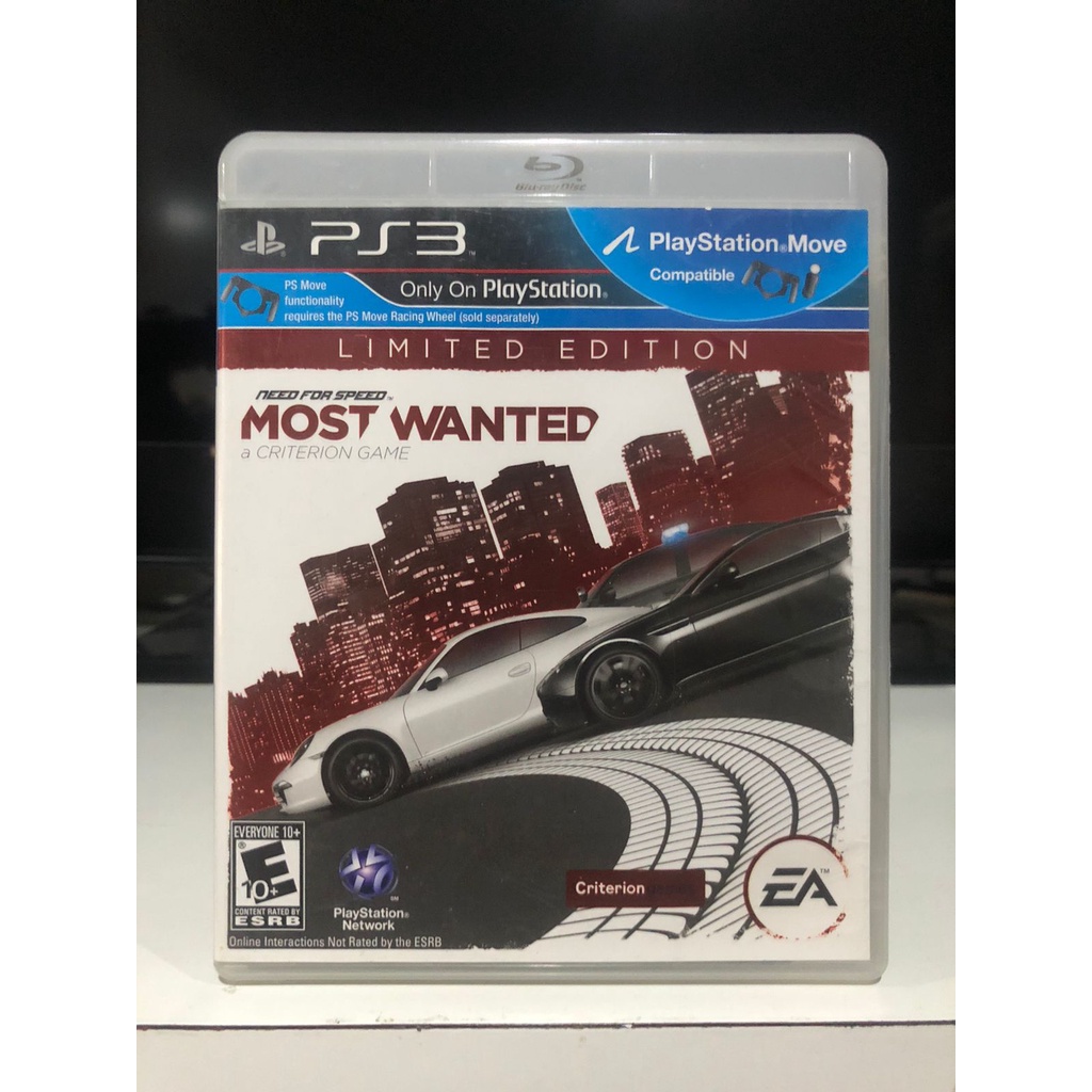 Need For Speed Most Wanted Limited Edition \ Move ~ P.S. III | Shopee ...