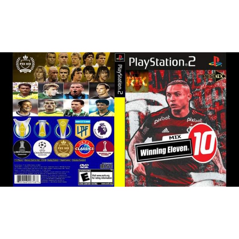 Winning Eleven 10 Mix 2022 PS2 Patch | Shopee Brasil