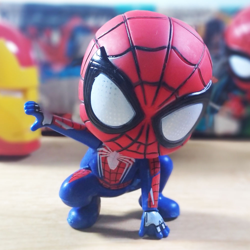Homem Aranha Miniatura Decorativa Action Figure | Shopee Brasil