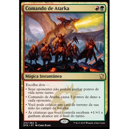 Comando de Atarka (Atarka's Command) - Magic the Gathering | Shopee Brasil