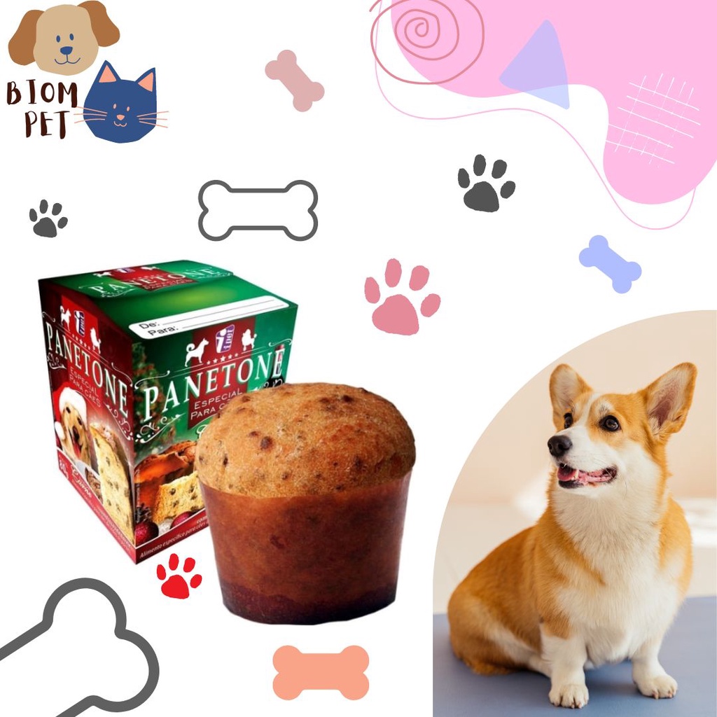 Panetone com Flocos de Carne 80g | Shopee Brasil