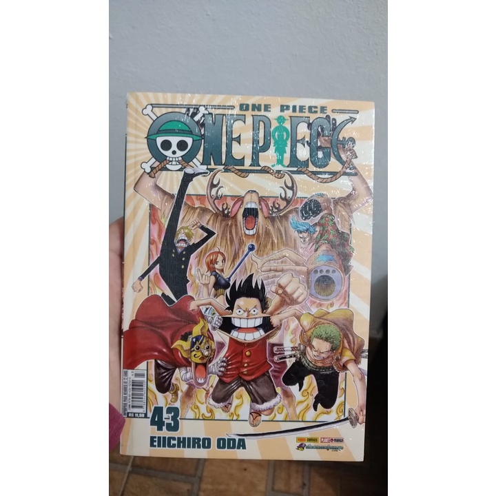 Mangá de One Piece volume 43 - LACRADO | Shopee Brasil
