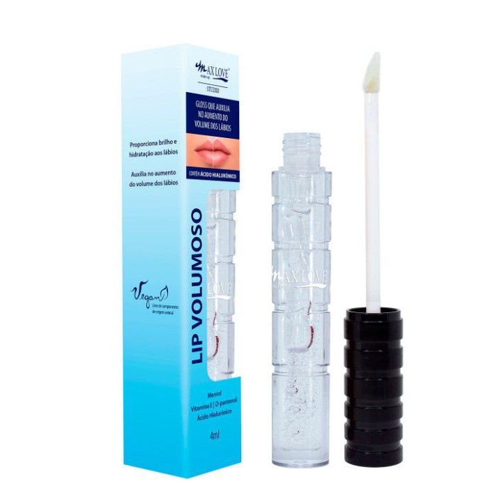 Gloss De Aumento Do Volume Dos Lábios Lip Volumoso Vitamina E Mentol