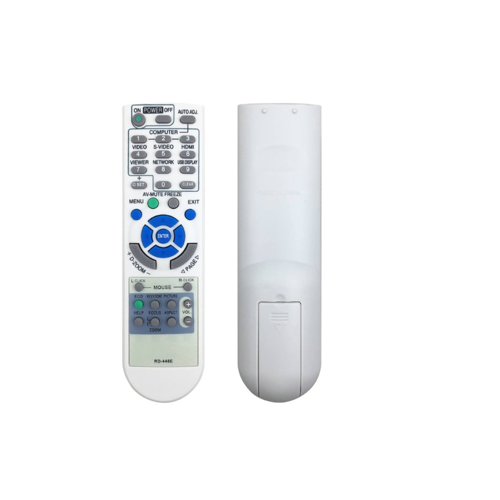 Controle compatível com Projetor Nec Rd-448e Np115 V260 V282 | Shopee ...