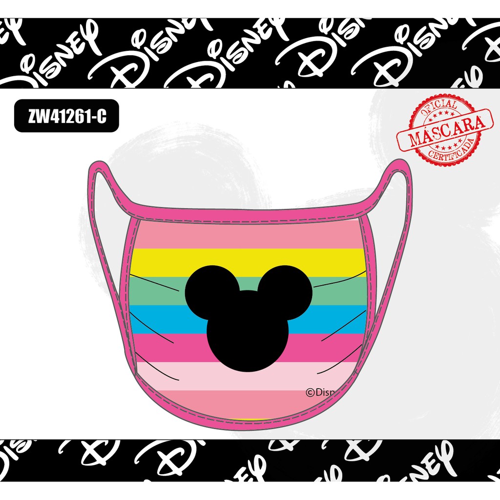 Máscara Disney Original e Licenciada Tripla Camada | Shopee Brasil