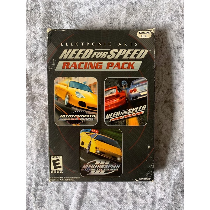 Jogo kit Need for Speed Racing Pack com os 3 jogos lacrados | Shopee Brasil