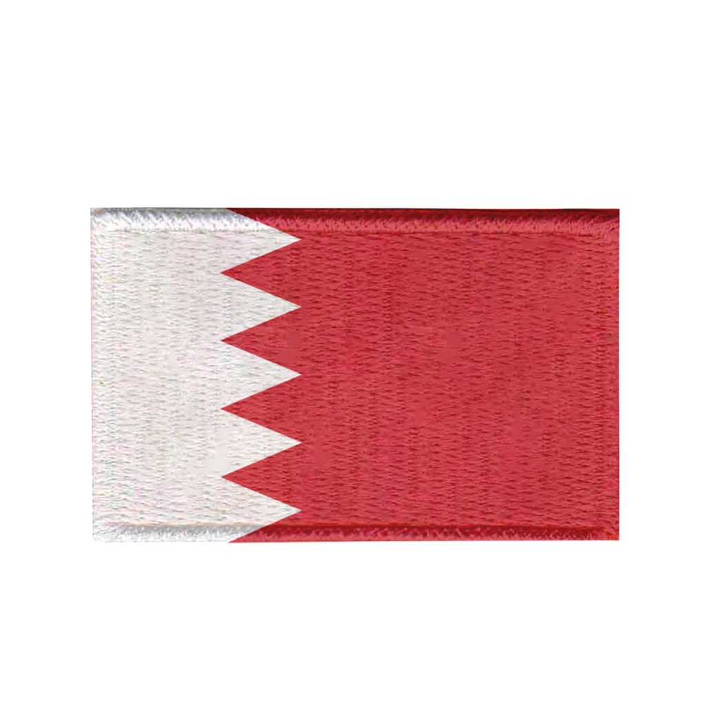 Patch Sublimado Bandeira Bahrain 8,0x5,5 Bordado | Shopee Brasil