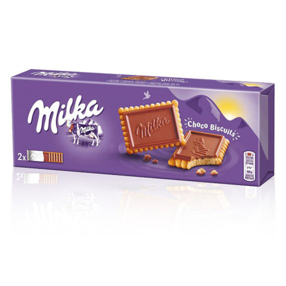 CHOCOLATE MILKA CHOCO BISCUIT (150G) | Shopee Brasil