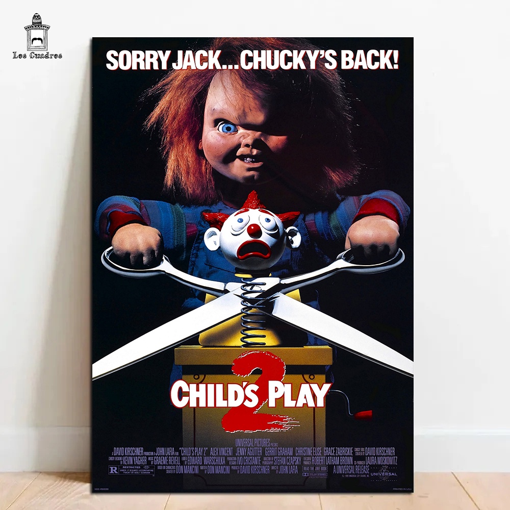 Quadro Chucky O Boneco Assassino em MDF 28x20cm | Shopee Brasil