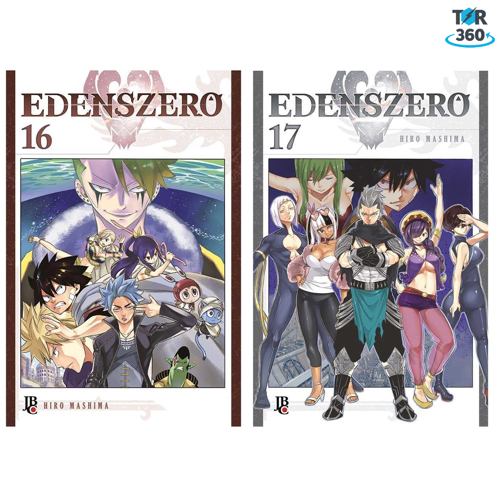 Kit Mangá Edens Zero Vol. 16 e 17 JBC Lacrado | Shopee Brasil