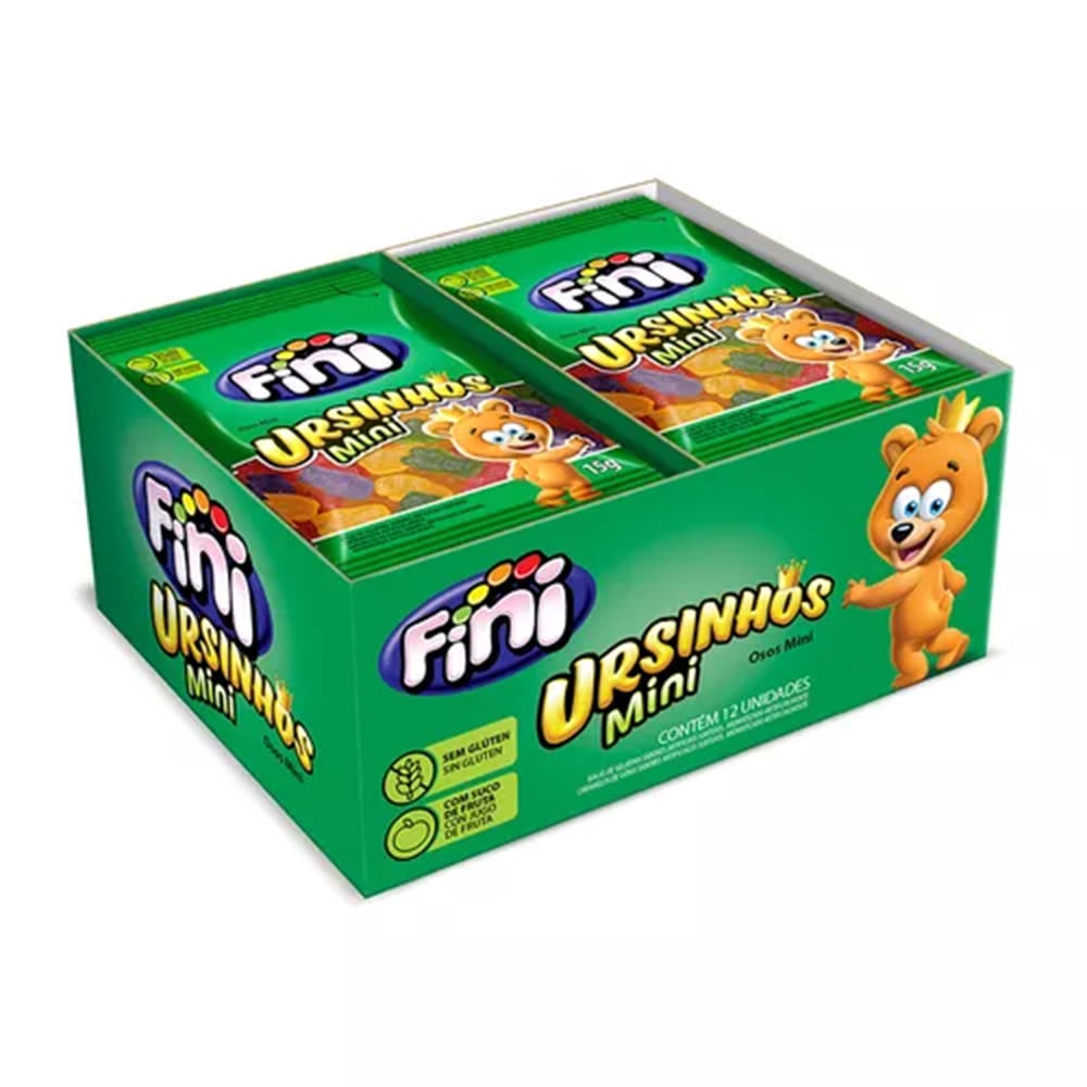 FINI Mini Ursinhos - Fini Mini Bala de Gelatina Ursinhos - Fini ... FINI Mini Ursinhos - Fini Mini Bala de Gelatina Ursinhos - Fini ...