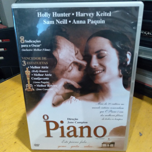 O Piano Dvd Holly Hunter Harvey Keitel Sam Neill Filme | Shopee Brasil