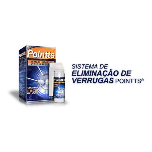 Pointts sistema eliminação de Verrugas 80ml | Shopee Brasil