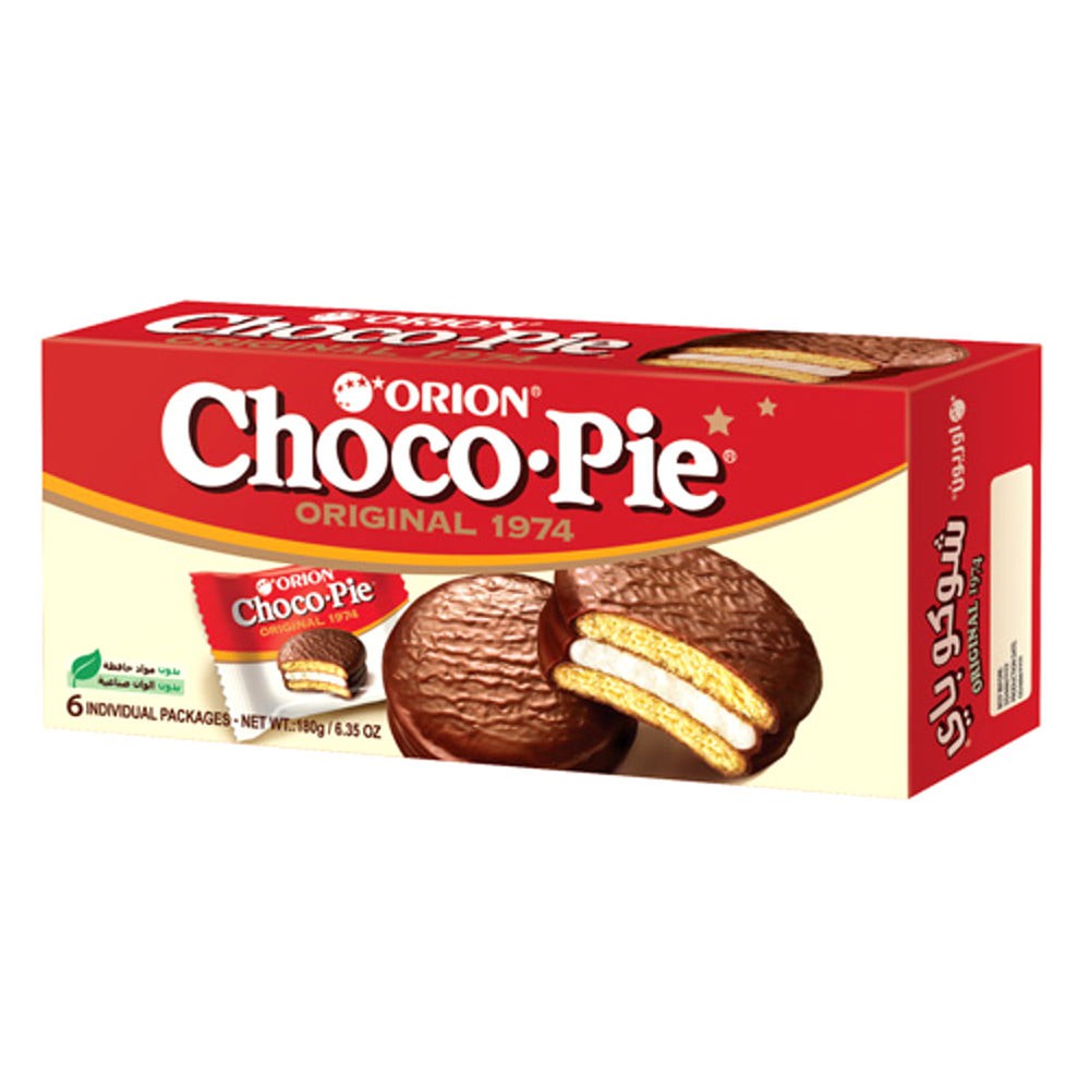 Choco Pie Orion 168g ( 6 unidades ) | Shopee Brasil