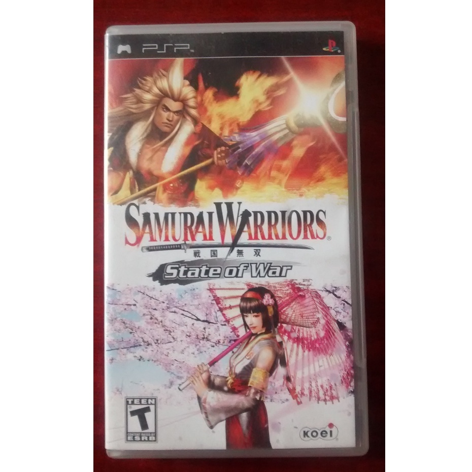 Jogo - PSP - Samurai Warriors: State of War | Shopee Brasil