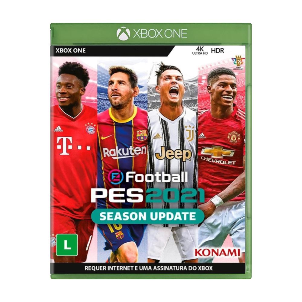 PES 2021 Xbox One - Mídia Física Original | Shopee Brasil