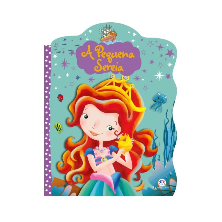 Livro Conto Infantil A Pequena Sereia Ilustrado Leitu. 16pag | Shopee Brasil