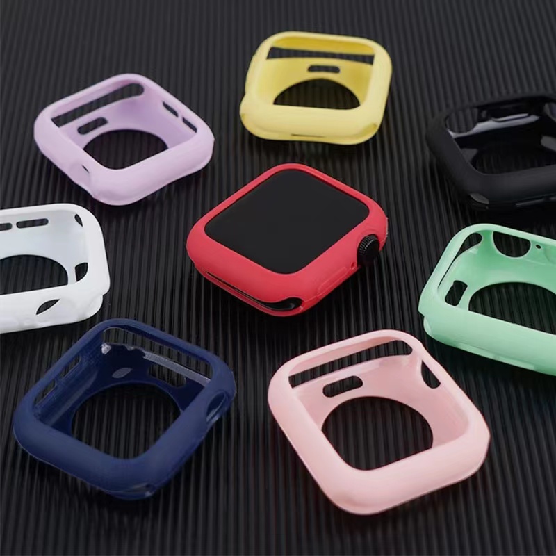 Capa Case capinha de Silicone TPU para Apple Watch Compatível 38 40 42 ...