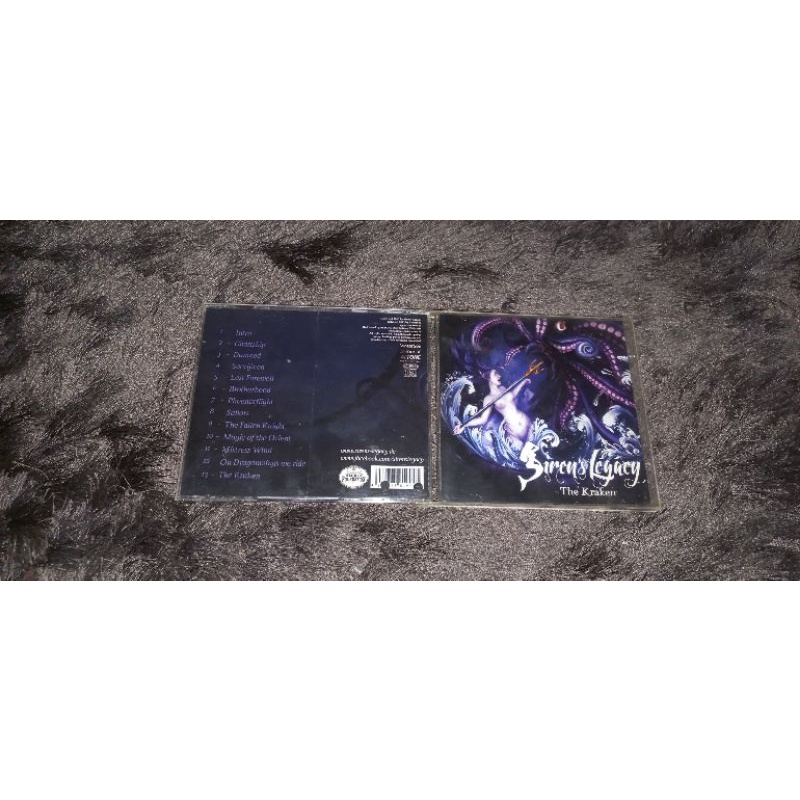 CD Siren's Legacy - The Kraken ( Symphonic Gothic Metal ) | Shopee Brasil