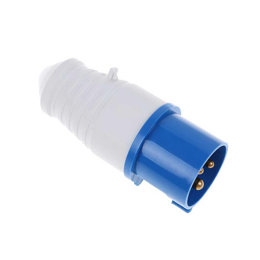 Kit 6 Plugs Industrial 2p+t 16a 6h 220/240v 50/60hz | Shopee Brasil