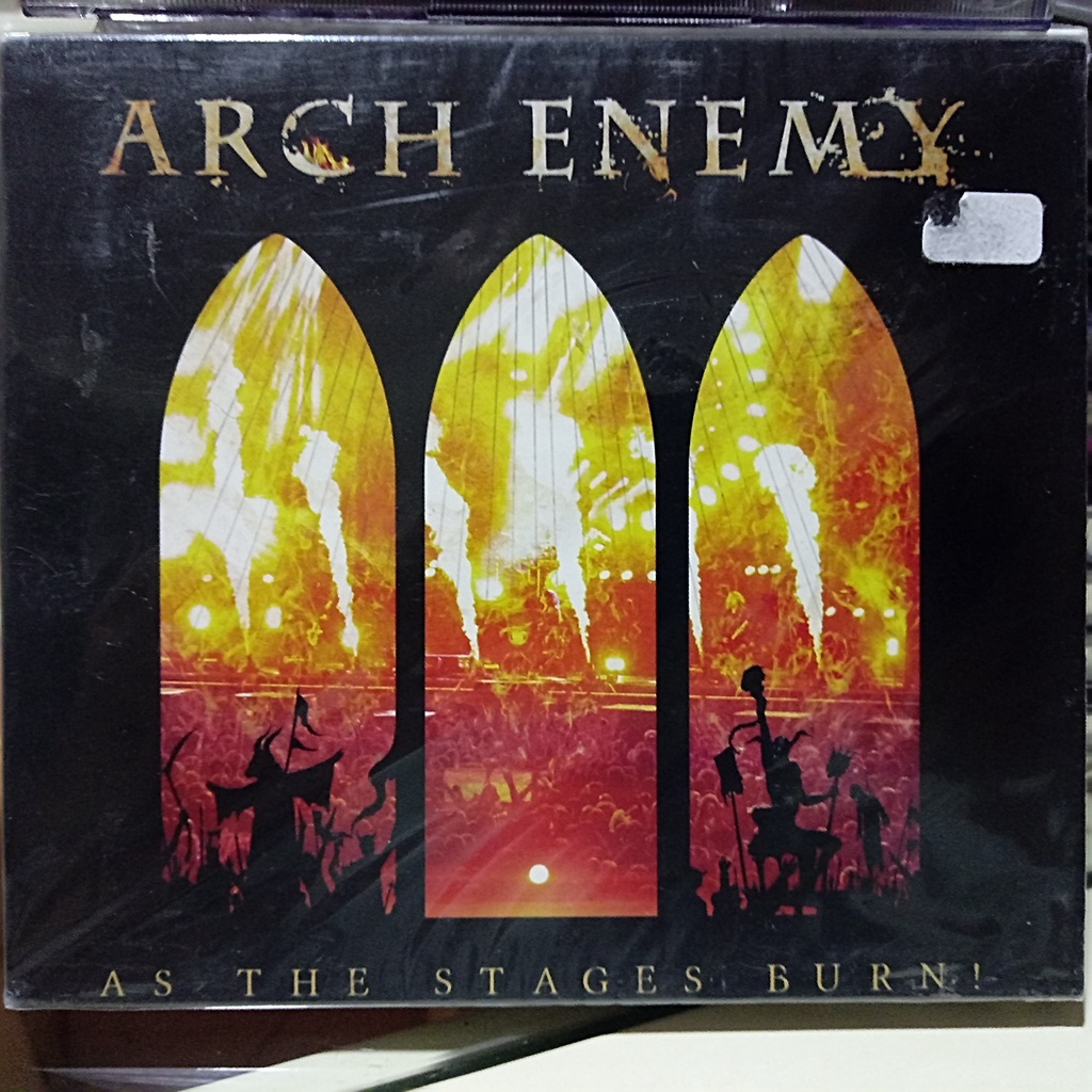 Cd Arch Enemy - As the stages burn! (Cd + Dvd lacrado) | Shopee Brasil
