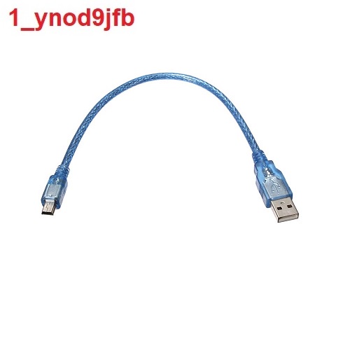 Cabo Mini Usb 30cm Carregador De Dados Transparente, Para Câmera, mp3, mp4, Arduino nano ...