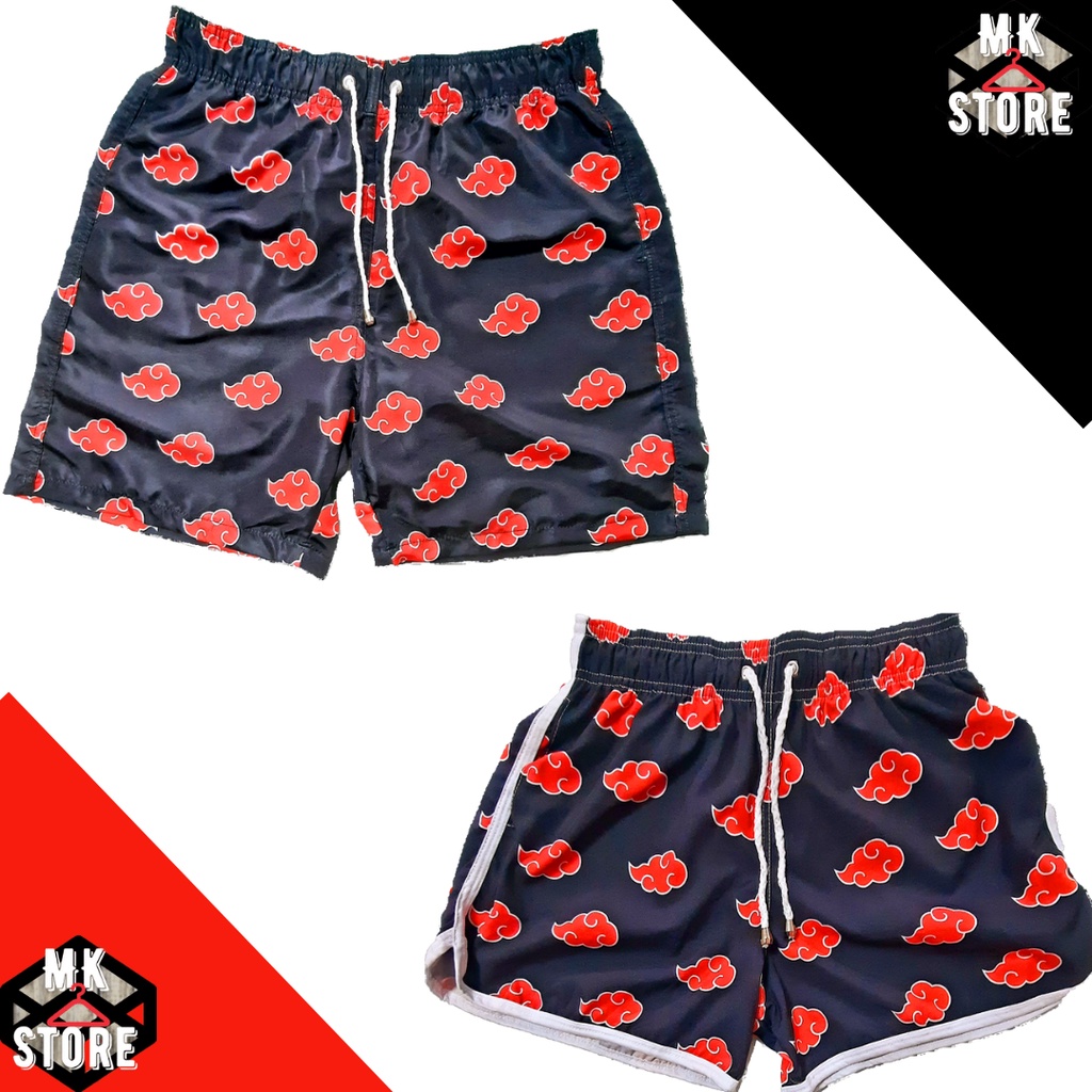Short Akatsuki Naruto (MAS/FEM) | Shopee Brasil